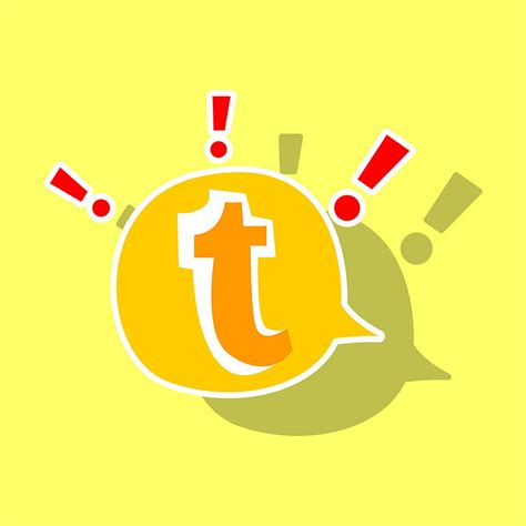 스티커 Tumblr 소셜 미디어 아이콘 벡터 Ai Eps Uidownload