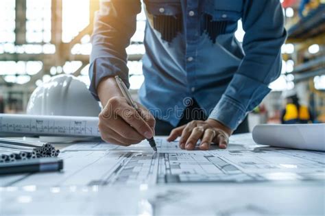 Industrial Engineers Working Together To Construct Infrastructure In A Manufacturing Setting