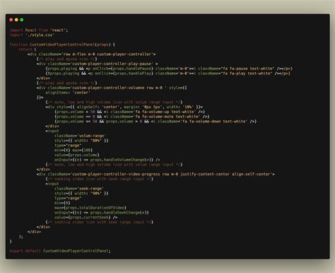Create A Custom Video Controller Using Reactplayer