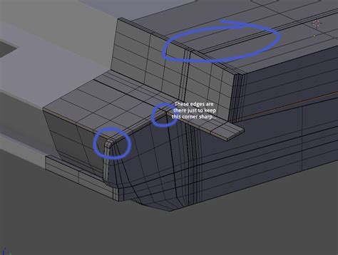 Subdivision And Supporting Edges Running Through The Entire Mesh Creating Problems Modeling