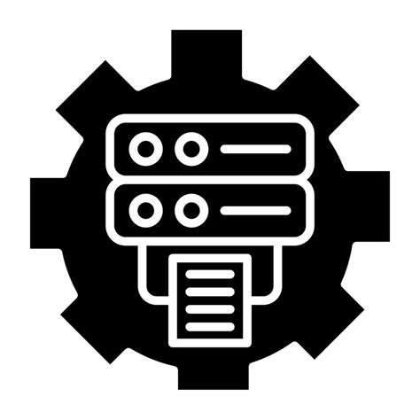 Datos Procesando Icono Estilo 21208086 Vector En Vecteezy