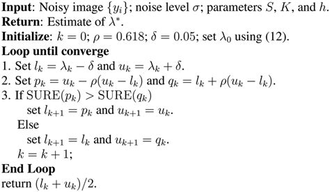 Algorithm 1 Golden Section Search Download Scientific Diagram