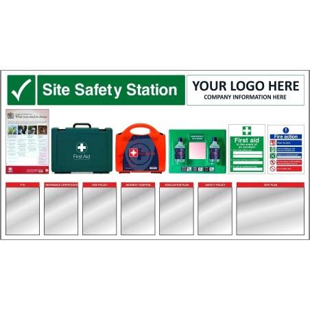 Site Safety Station With Or Without Your Logo 2000mm X 1100mm 3mm