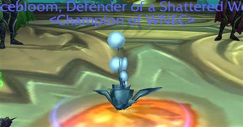 Peacebloom Defender Of A Shattered World Rwow Peacebloom Defender Of A Shattered World Rwow