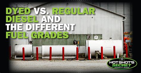 Dyed Vs Regular Diesel What Is Red Diesel
