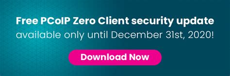 Secure Your Pcoip Zero Client Deployment