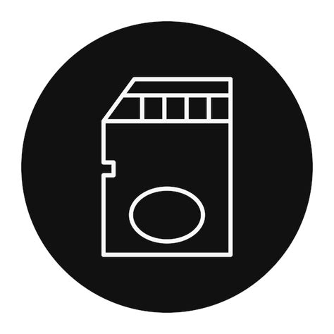 Premium Vector Memory Card Vector Illustration