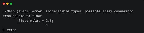Mengenal Tipe Data Floating Point Real Double Pada Java