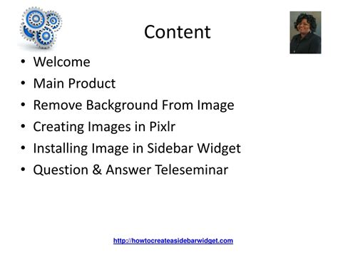 PPT How To Create A Sidebar Widget PowerPoint Presentation Free Download ID