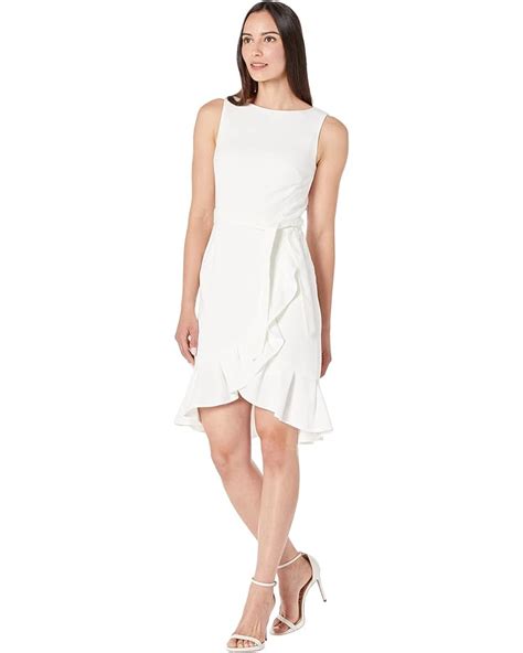 Calvin Klein Tie Ruffle Dress 6pm
