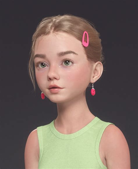 Alina 3d Render Digital Art By Ugarman