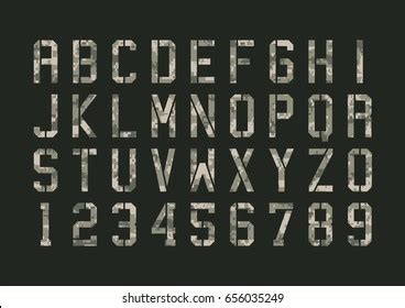 Thousand Camo Alphabet Royalty Free Images Stock Photos Pictures Shutterstock