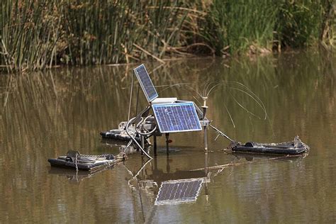 Solar Powered Water Monitoring System Record Salinity Science Photo