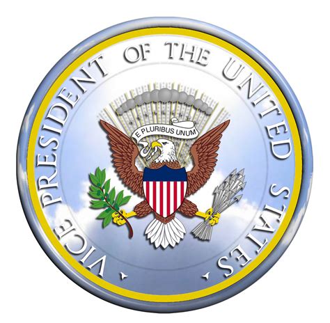 Vice President Seal Chrome And Sky Background To Seal Of V Flickr