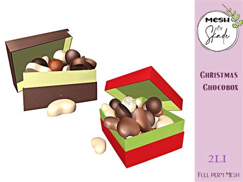 Second Life Marketplace Mbs Christmas Chocobox Fp
