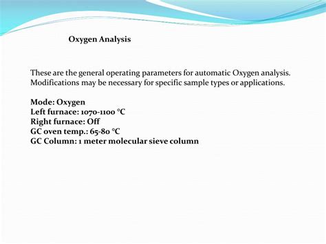 Ppt Elemental Combustion System Chns O Analyzer Powerpoint