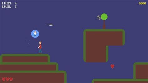 Falling Bubble Boy Game