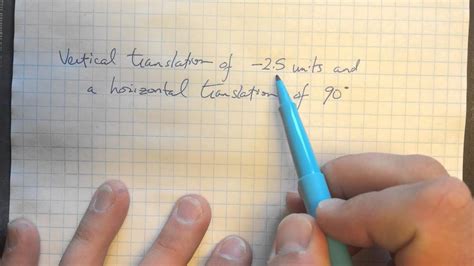 Transforming Sinx Examples Youtube