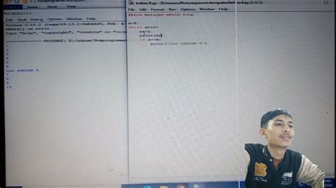 While Loop Dalam Python Pemprogramankomputer Youtube