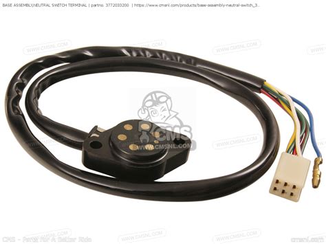 3772033200 Base Assemblyneutral Switch Terminal Suzuki Buy The 37720 33200 At Cmsnl