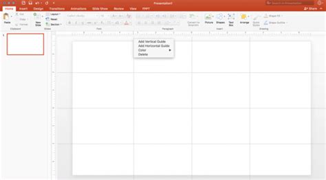 Gridlines In PowerPoint For Mac