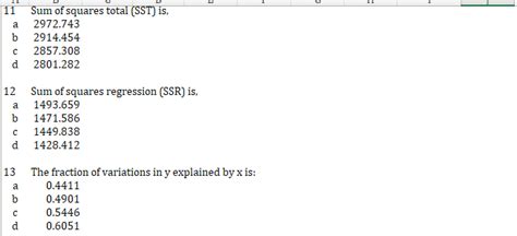 Solved Below Are The Values For Two Variables X And Y Chegg Com