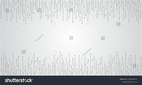 Circuit Board Electronics Digital Technology Banner Stock Vector Royalty Free 2228308737
