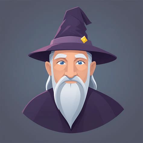 Wizard Portrait Artwork Free Download Ai Scribbles