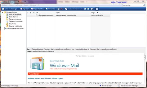Installer Windows Mail Sur Windows 7 Et 8 Tutoriel Complet Sospc