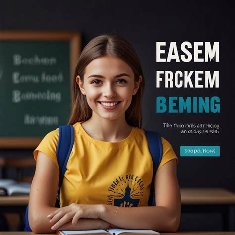 Education Promo Social Media Post Design Premium Ai Generated Image