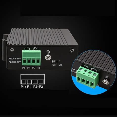 5 Ports Industrial Metal Case Ethernet Switch 10 1 Grandado