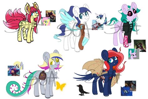 Mlp Lol Adopts 45 Open By Sakuraonioffline On Deviantart