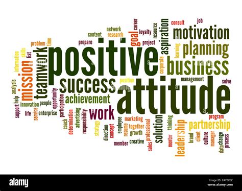 Positive Attitude Success Cut Out Stock Images And Pictures Alamy