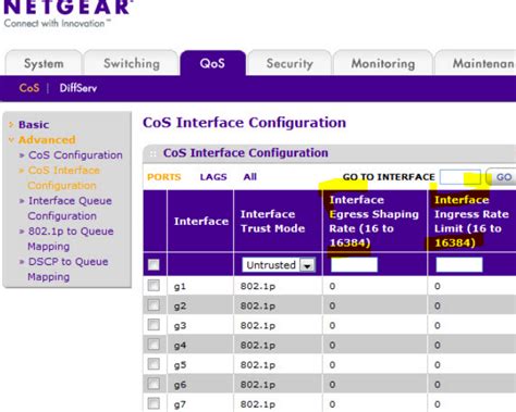 solved gs724t port configuration netgear communities