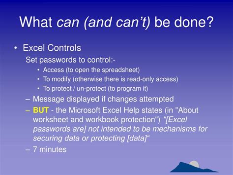 Ppt Validating Excel Based Spreadsheets Powerpoint Presentation Free Download Id 1270571