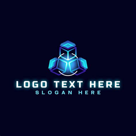 Technology Cube Link Logo Brandcrowd Logo Maker
