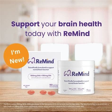 Remind Softgels Supporting Normal Brain Function 90s Mccartans