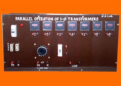Parallel Operation 1phase Transformer At ₹ 30000 Piece Ac Machines Lab In Hyderabad Id