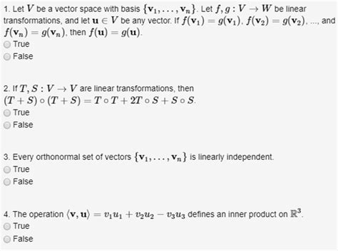 Solved Let V Be A Vector Space With Basis V1 Vn Let F 9 V W Be 1 Answer