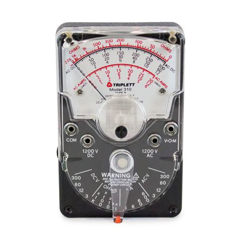 Model 310 Portable Compact Analog Multimeter 3018 — Triplett Test Equipment And Tools