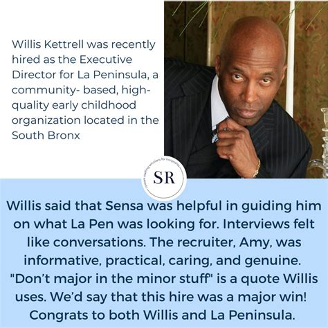 Sensa Recruiting On Linkedin Congrats To Willis Kettrell And La