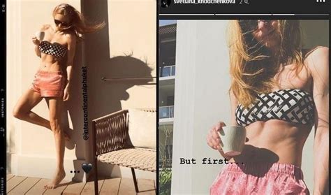 Светлана Ходченкова продемонстрировала фигуру в купальнике Звезды шоу бизнес Узнай Всё