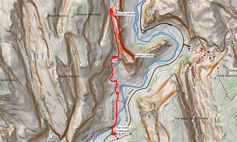 Angels Landing Map Pdf At Kristopher Chambers Blog