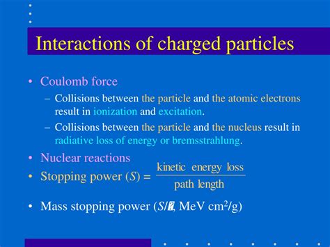 PPT Ionizing Radiation Interactions In Matter PowerPoint Presentation ID 9709320