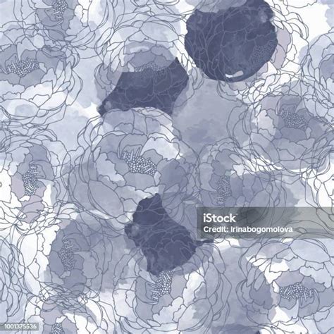 추상적인 모란와 보편적인 자유 수채화 완벽 한 패턴을 그림 배경 카드 배너 포스터 표지 초대장 헤더 또는 안내 책자에 대 한 그래픽 디자인 손으로 그린된 벡터 텍스처 0명에