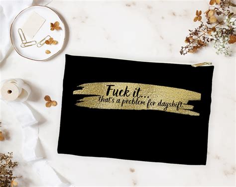 Night Shift 911 Dispatcher Headset Accessory Pouch Thin Gold Line Headset Pouch Etsy