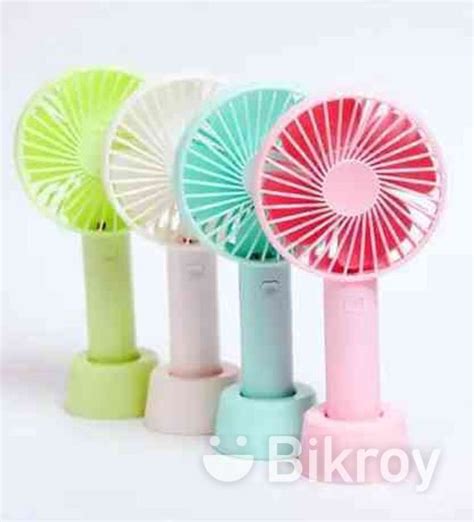 Mini Usb Lithium Battery Rechargeable Hand Fan For Sale In Mirpur Bikroy