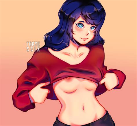 Rule 34 1girls Bangs Blue Hair Collarbone Cyan Eyes Female Female