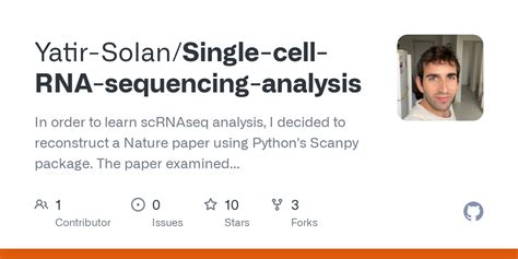 Single Cell RNA Sequencing Analysis Single Cell Analysis Ipynb At Main Yatir Solan Single Cell