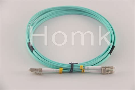 LC LC OM3 5Meter DX Fiber Patch Cord Shenzhen Homk Telecom Tech Co Ltd